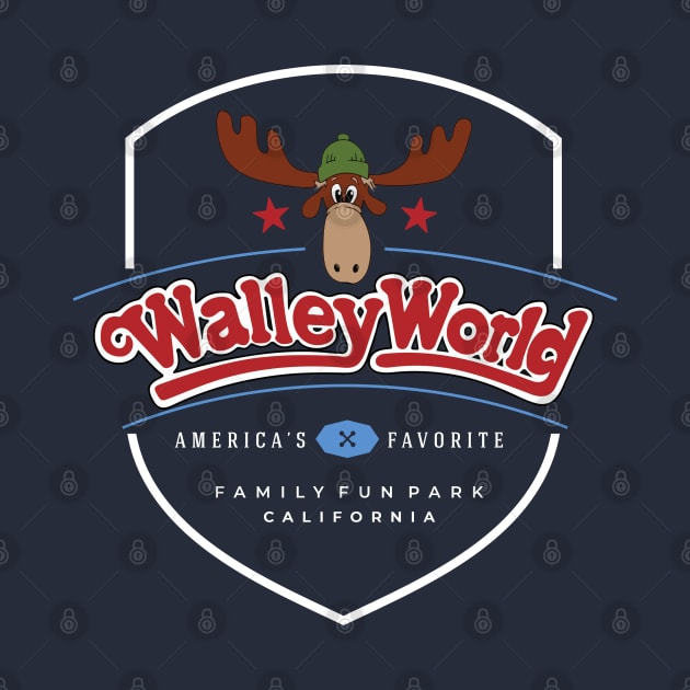 Walley World - modern logo design - Walley World - T-Shirt | TeePublic
