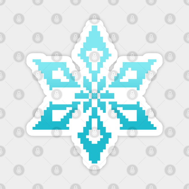 Cyro Elements Genshin Impact Pixel Art - Genshin - Magnet | TeePublic