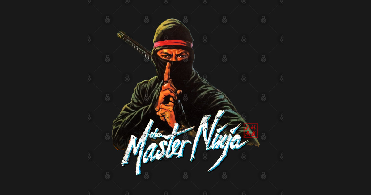 The Master Ninja Martial Arts Vintage - Kung Fu - T-Shirt | TeePublic