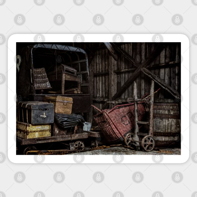 Great Western Railway Storage Shed - Railway - Sticker | TeePublic