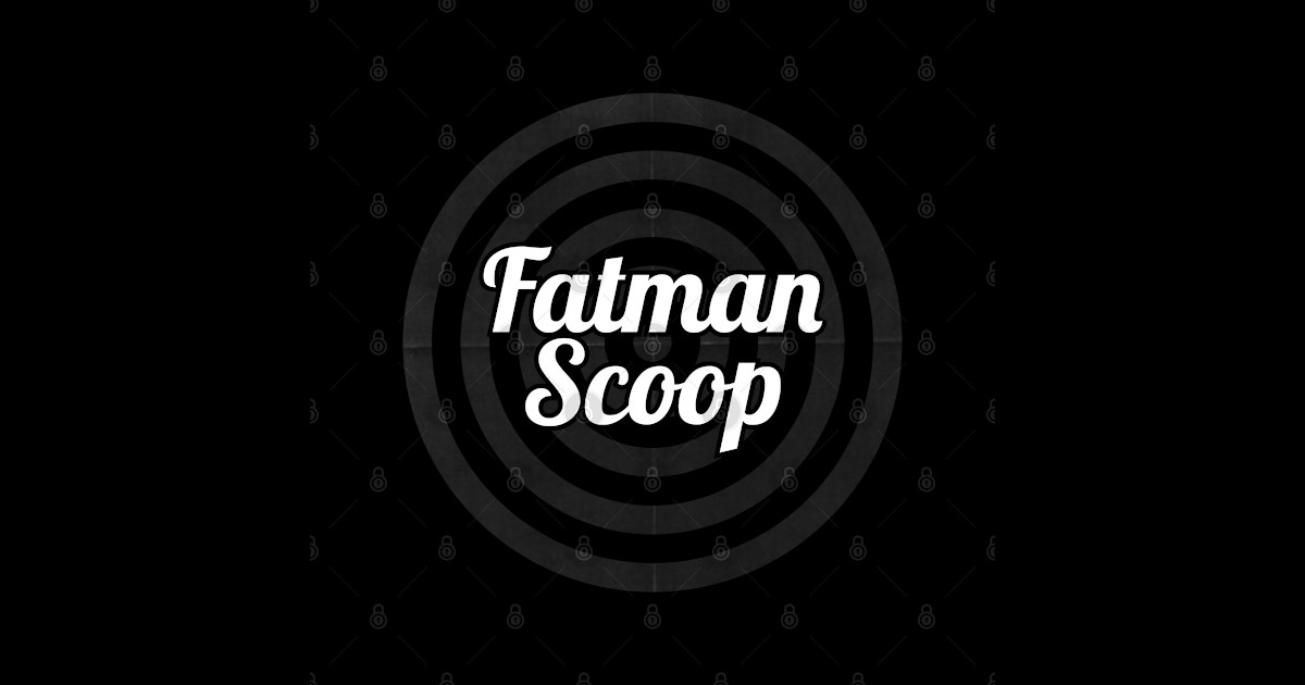 Fatman Scoop / Classic Circle - Fatman Scoop - Sticker | TeePublic