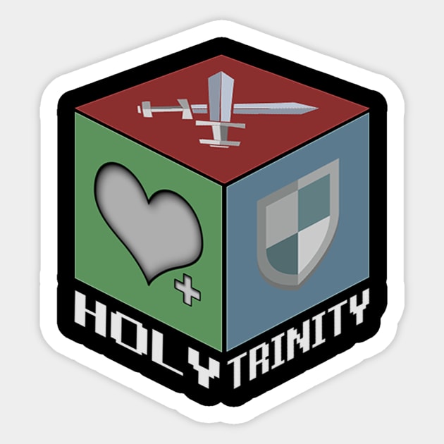 Holy Trinity shirt - Rpg - Sticker | TeePublic