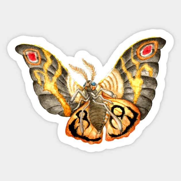 MOTHRA - Mothra - Sticker | TeePublic