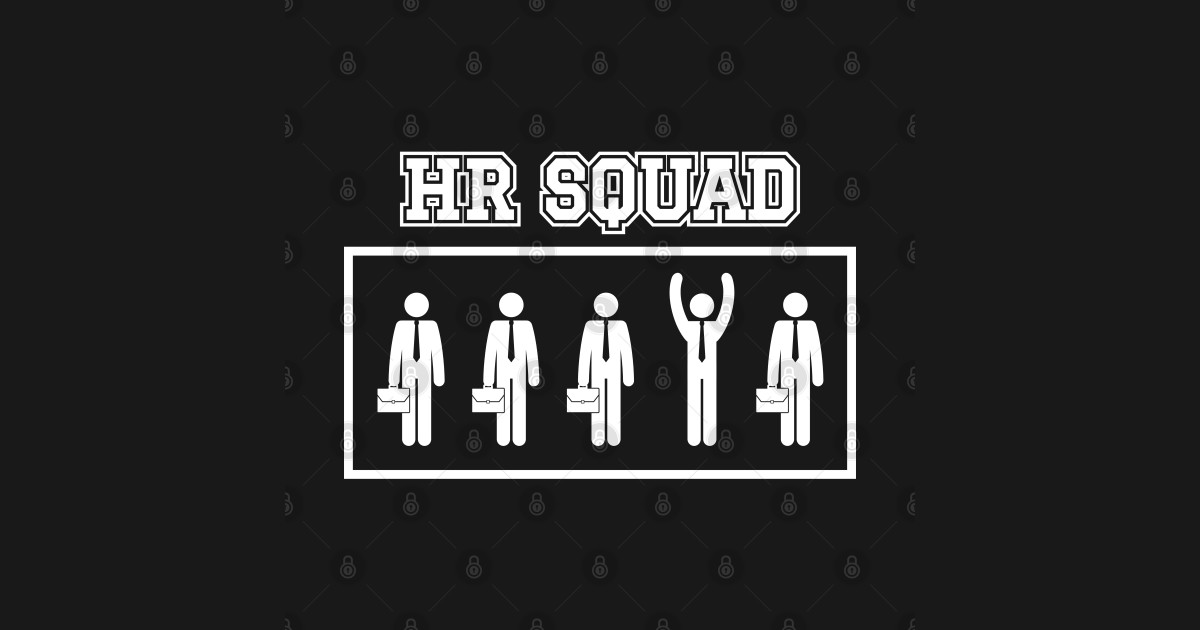 HR Squad Bussines Stickman - Human Resources - T-Shirt | TeePublic