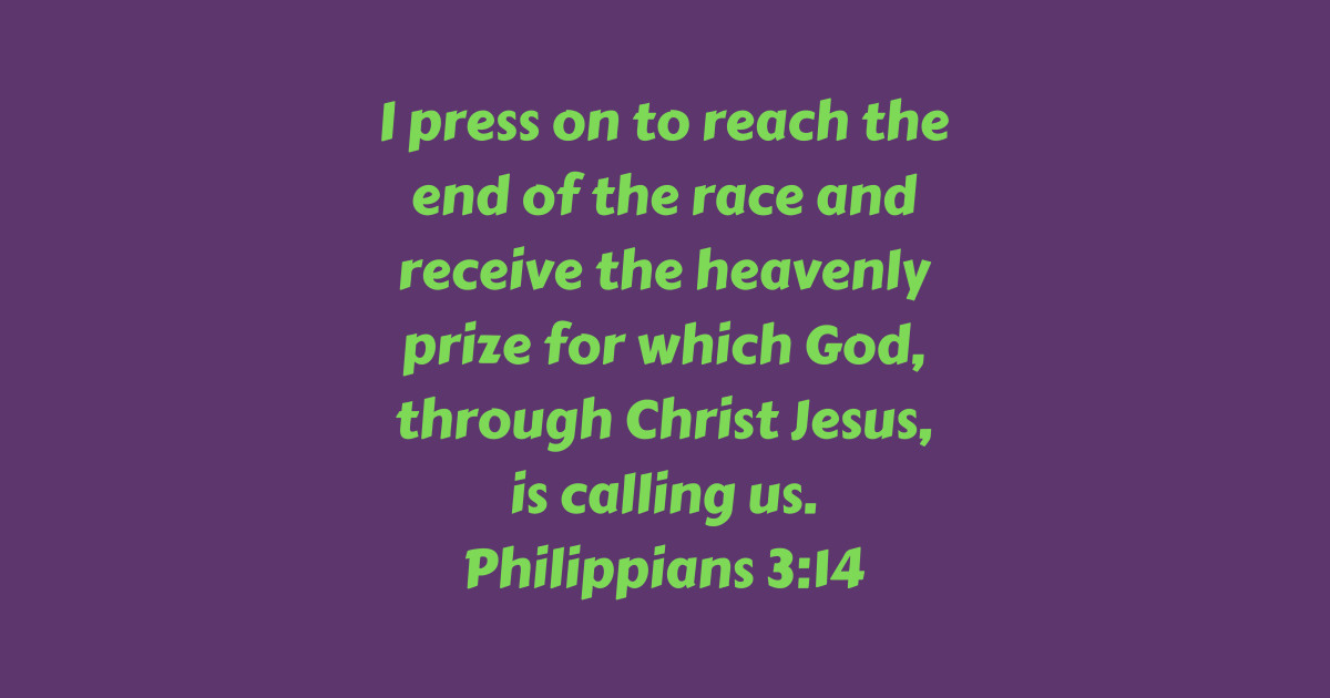 Bible Verse Philippians 3:14 - Philippians 3 14 - T-Shirt | TeePublic