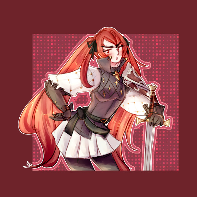 Scarlet Mercenary - Fire Emblem Fates - T-Shirt | TeePublic