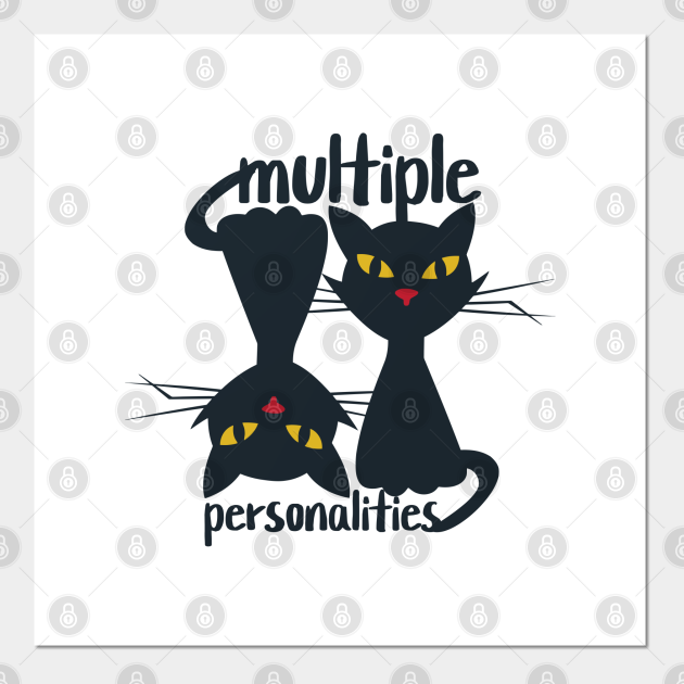 Multiple personalities funny cat - Multiple Personalities - Posters and ...