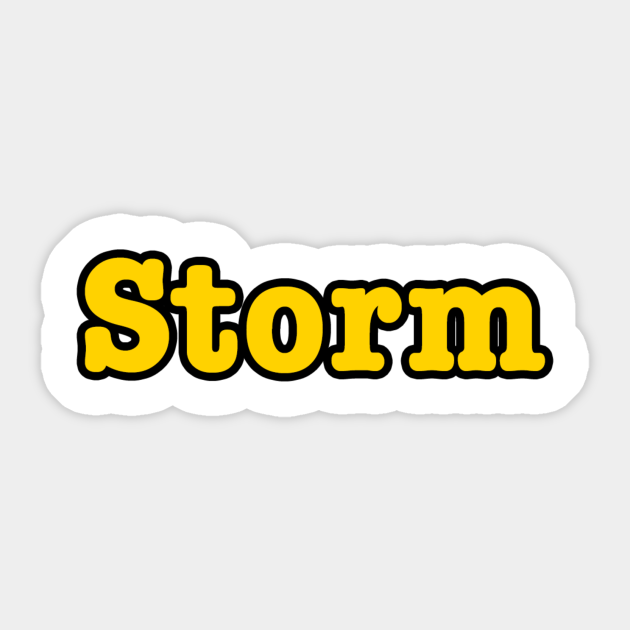 Storm - Storm - Sticker | TeePublic