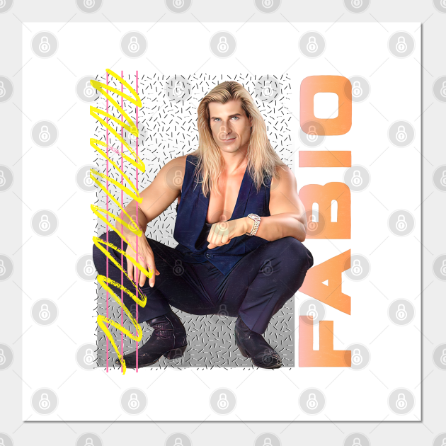 Fabio / 90s Aesthetic - Fabio - Posters and Art Prints | TeePublic
