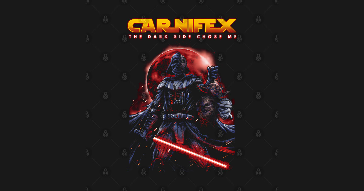 Carnifex Dark Side Vader Brutal Deathcore Vision - Carnifex - T-Shirt ...