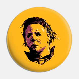 Retro Michael Myers Pins and Buttons for Sale | TeePublic