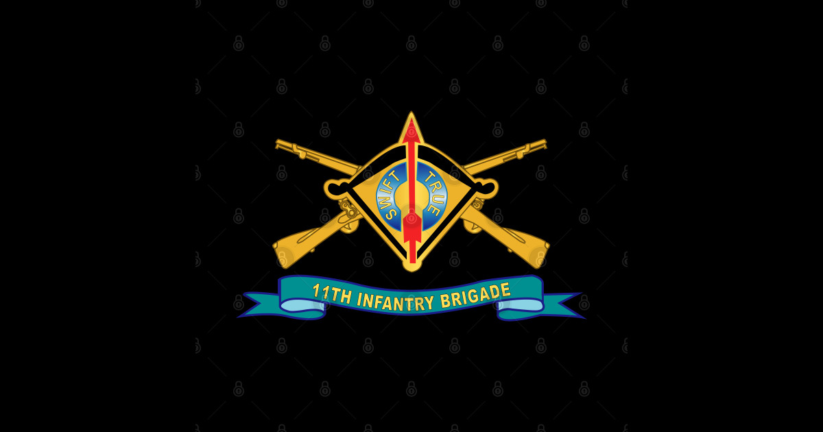 11th Infantry Brigade - DUI w Br - Ribbon X 300 - 11th Infantry Brigade ...