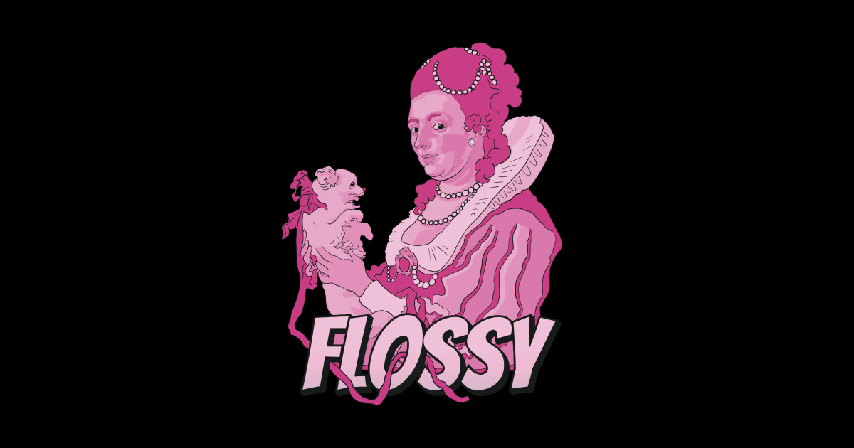 FLOSSY! - Pink Lady - Sticker | TeePublic