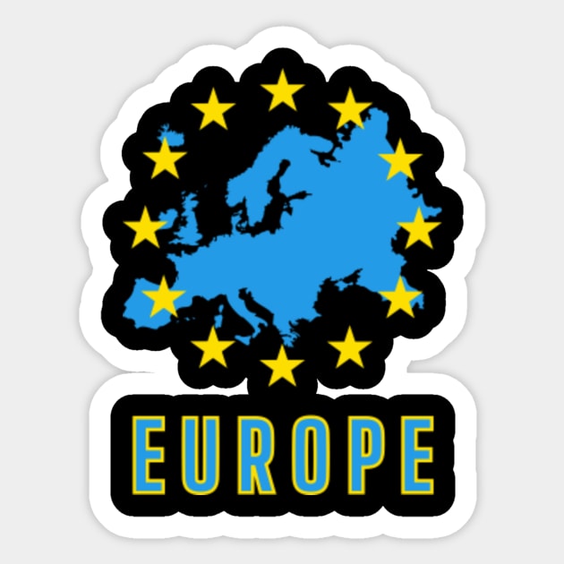 Europe - Europe - Sticker | TeePublic