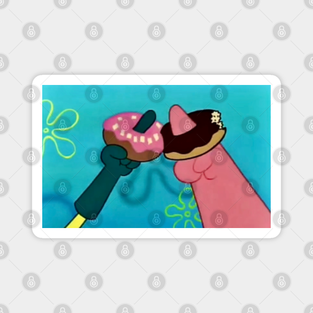 Spongebob & Patrick Donut Rings - Spongebob Squarepants - Magnet ...