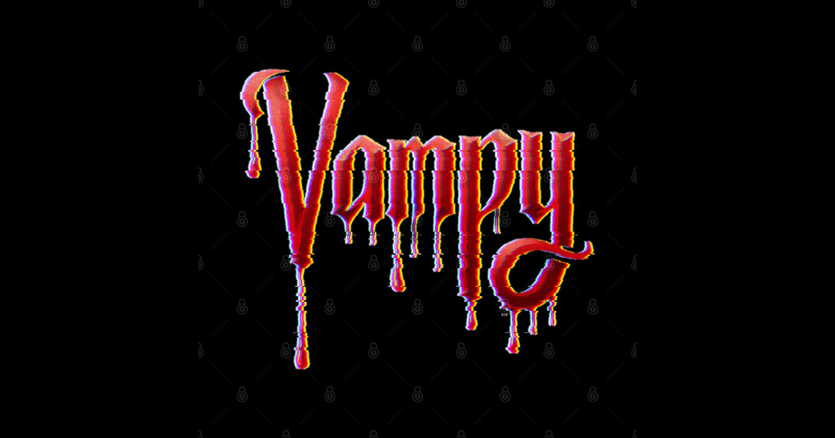 Vampy - Vampy - Sticker | TeePublic