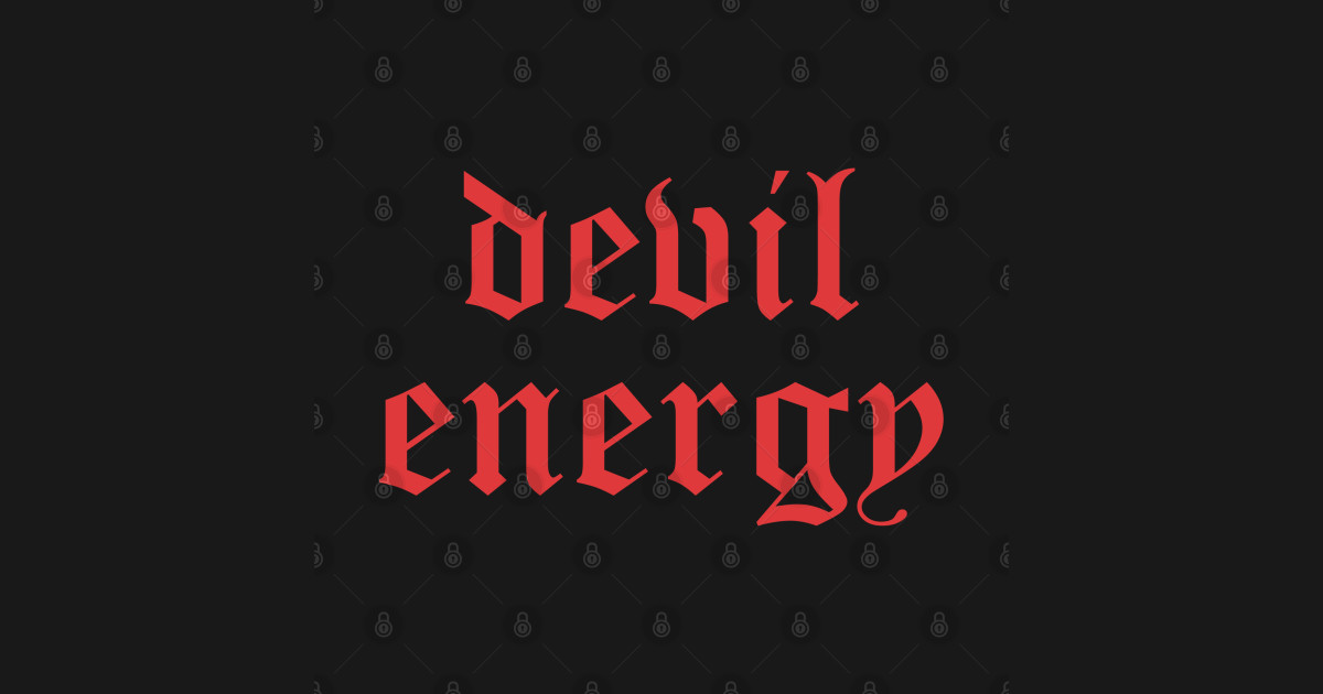 Devil Energy - Y2k Aesthetic - Long Sleeve T-Shirt | TeePublic