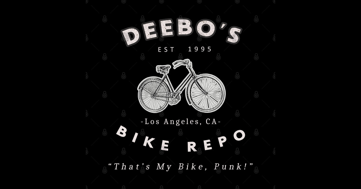 Deebo's Bike Rental - Deebo Bike - Sticker | TeePublic