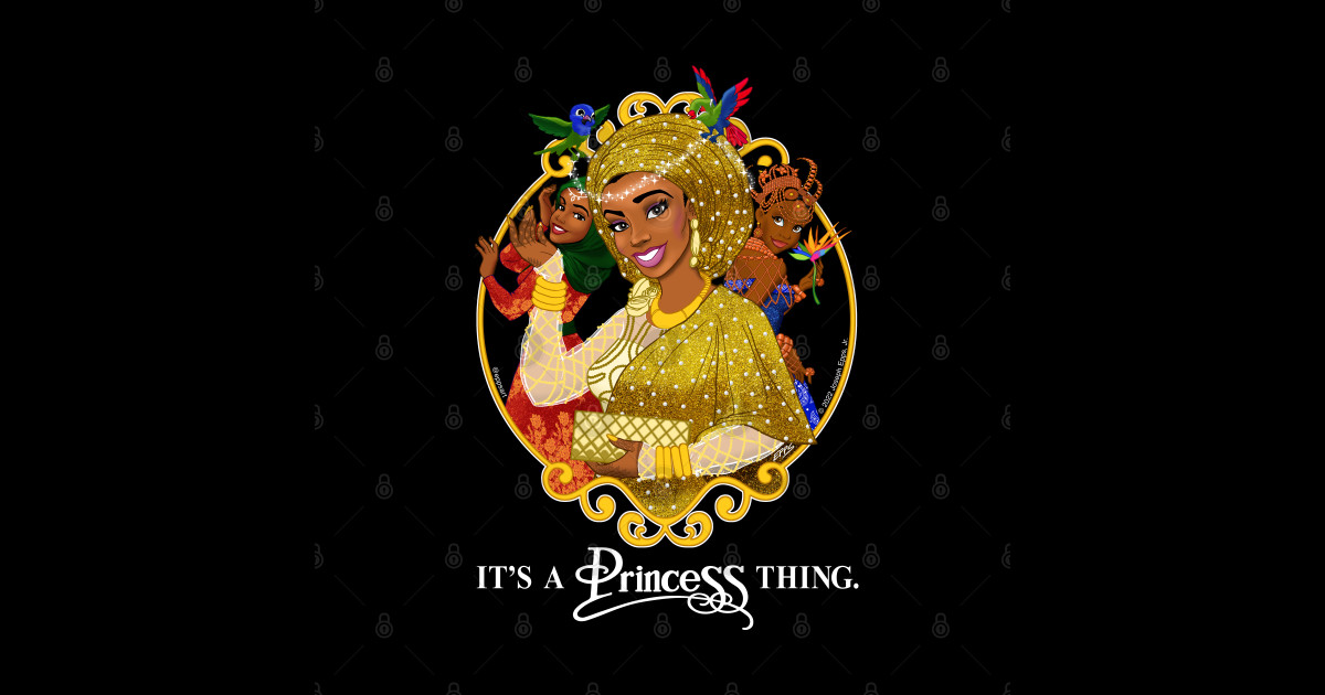 It's A Princess Thing - Epps Art - Sticker | TeePublic