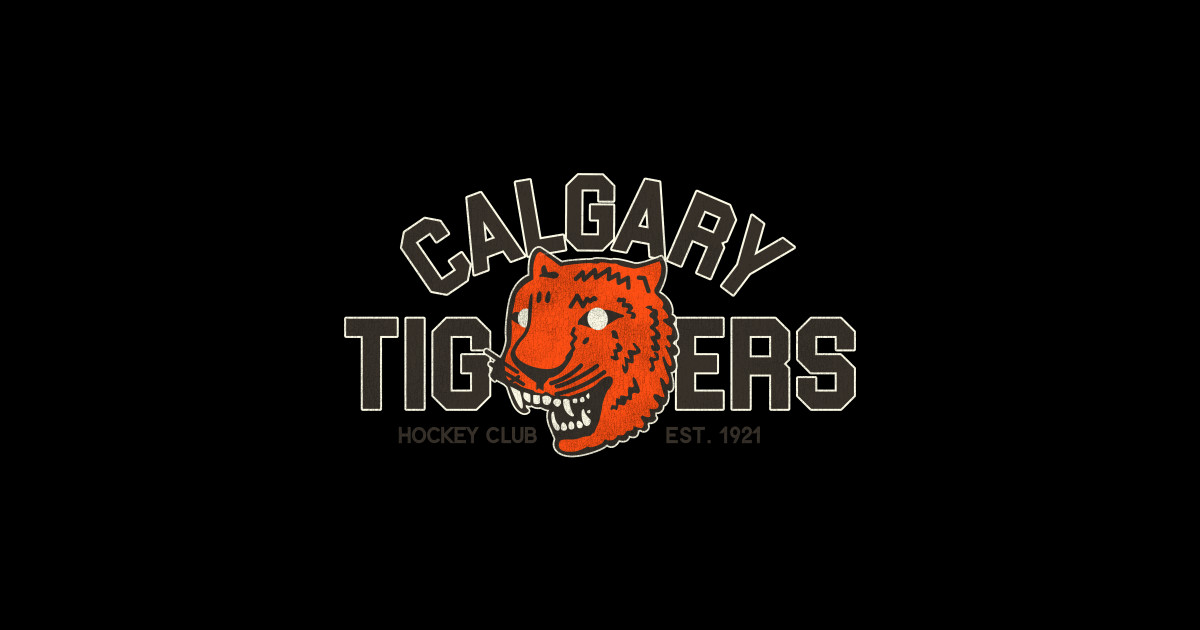 Defunct Calgary Tigers Hockey Team - Hockey - Sticker | TeePublic