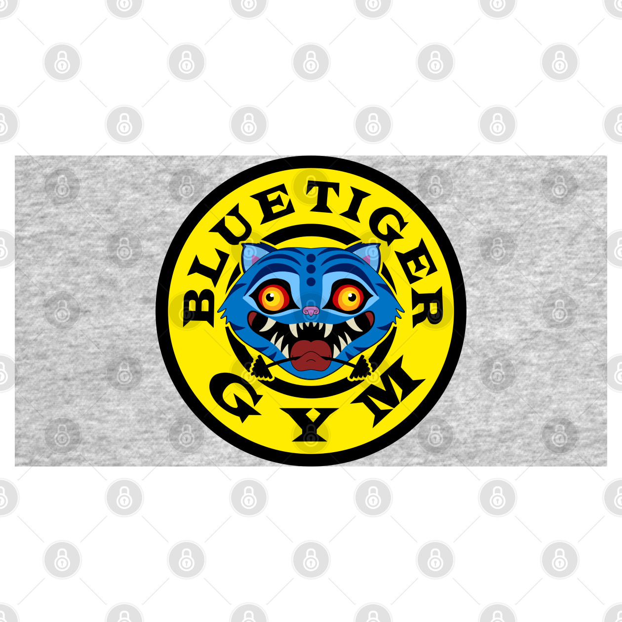 Blue Tiger Gym - Blue Tiger - T-Shirt | TeePublic