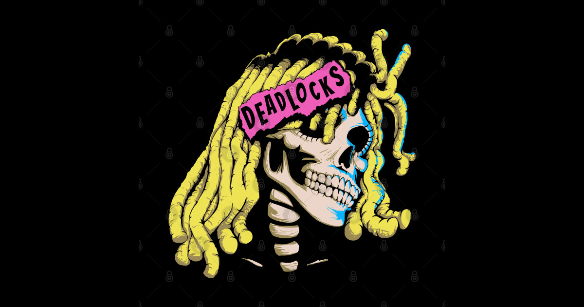 DeadLocks - Dreadlocks - Sticker | TeePublic