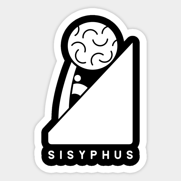 Sisyphus,Minimalist design for ancient Greek mythology fans - Sisyphus ...