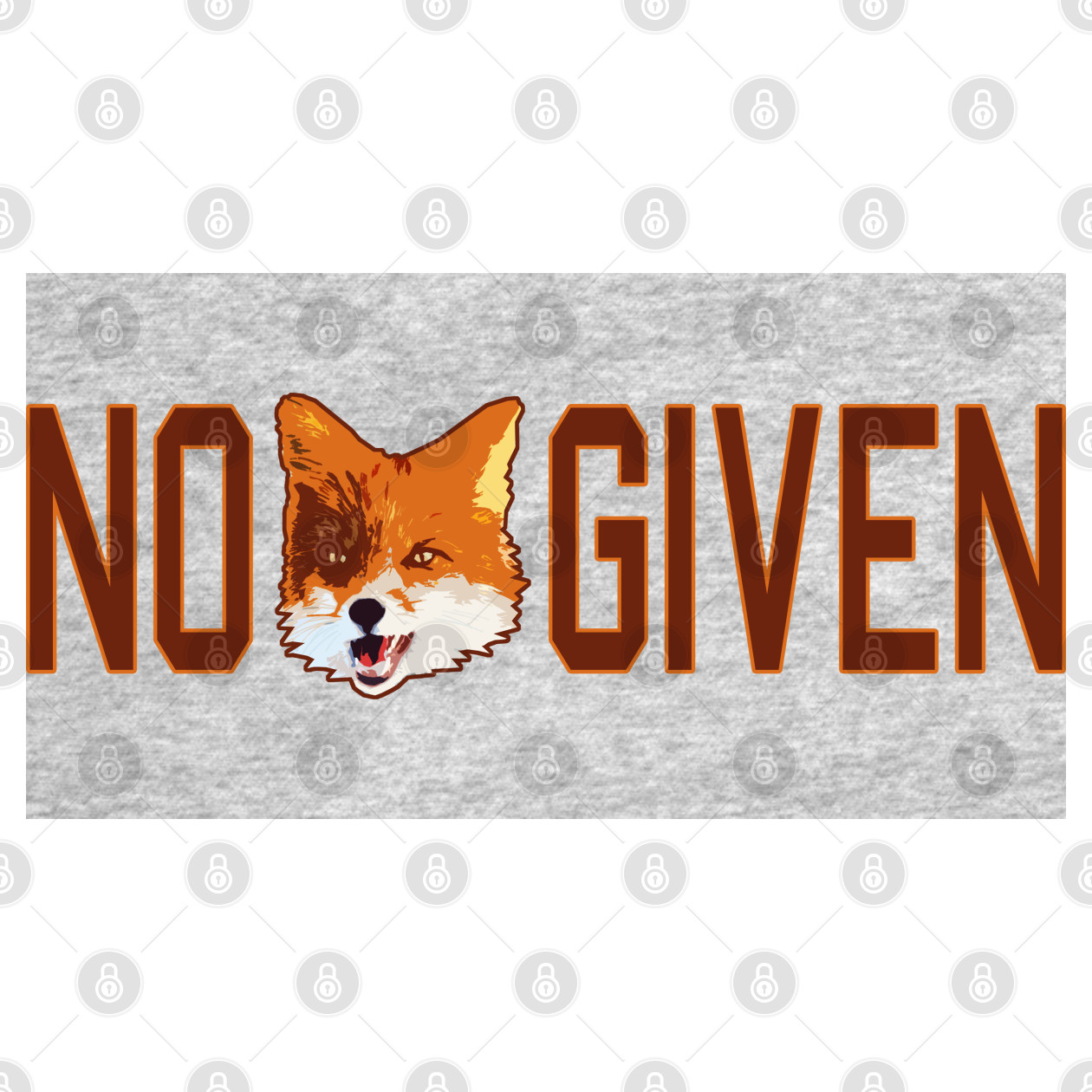 Funny - No Fox Given - No Fox Given - T-Shirt | TeePublic