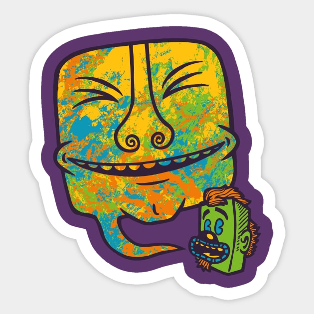 JOY! - Happy - Sticker | TeePublic