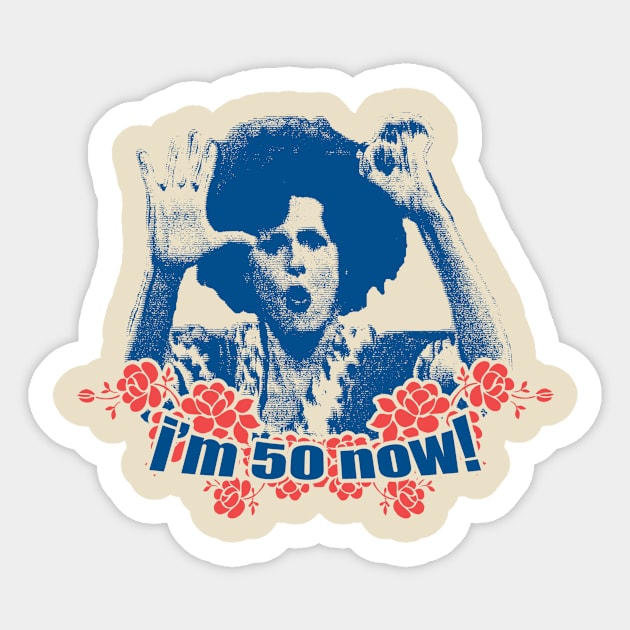 Sally O'Malley // Vintage Art - Sally Omalley - Sticker | TeePublic