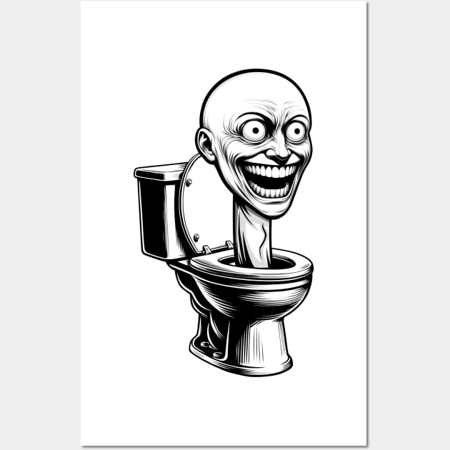 Skibidi Toilet: Modern and Terrifying Design - Skibidi - Posters and ...