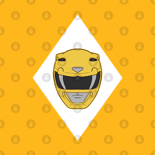 Power ranger yellow ranger - Power Rangers - T-Shirt | TeePublic