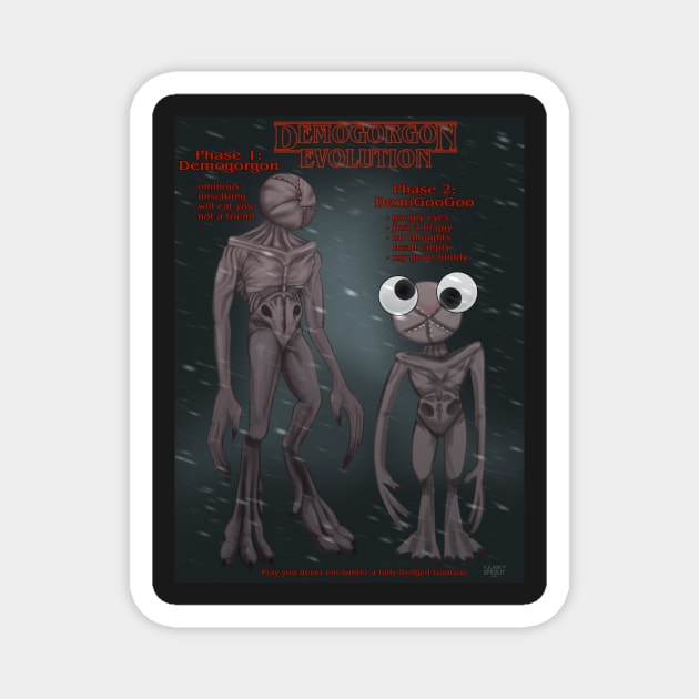 Demogorgon Evolution DemiGooGoo Stranger Things - Stranger Things ...
