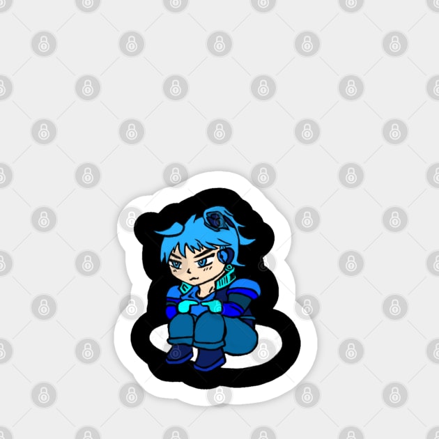 Cute little shy chibi - Shy - Sticker | TeePublic