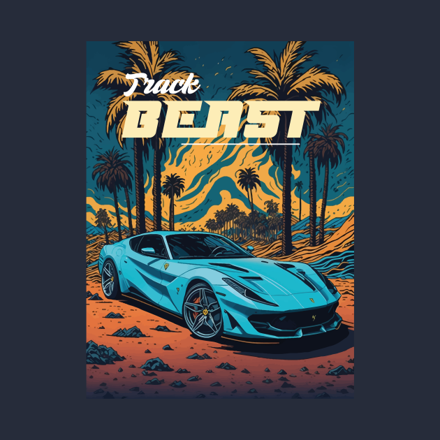 Track Beast - Track Beast - T-Shirt | TeePublic