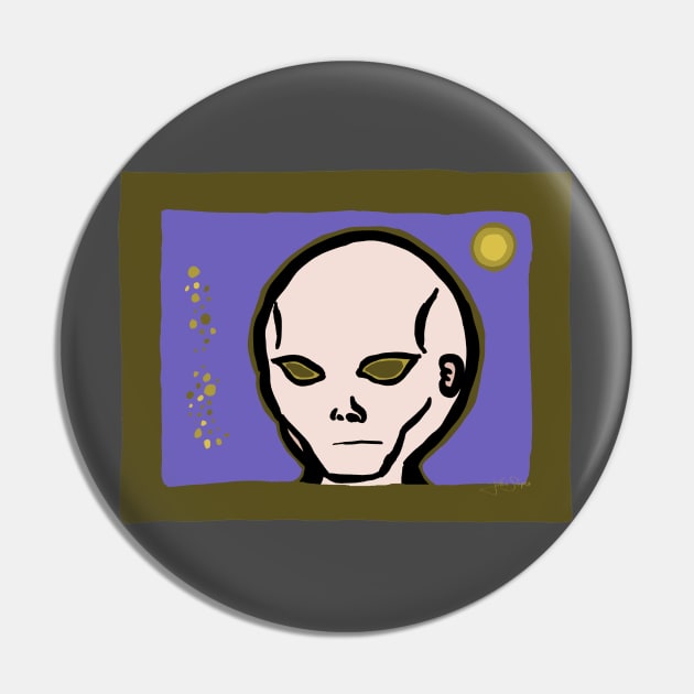 Eben - Extraterrestrial - Pin | TeePublic