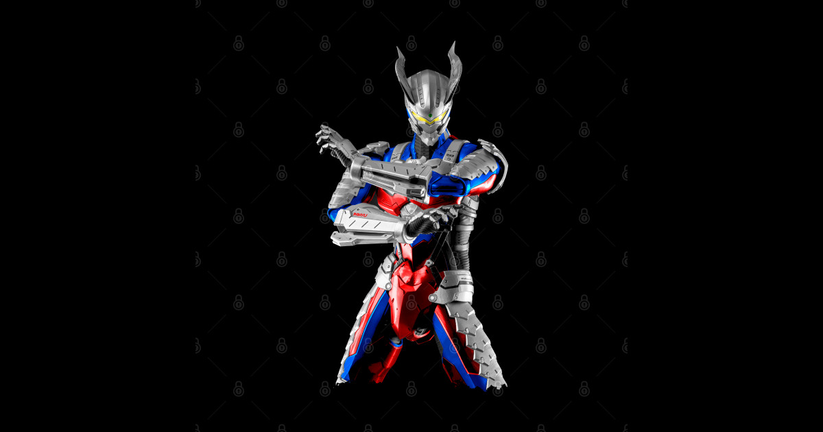 Ultraman Zero Suit - Ultraman - Sticker | TeePublic