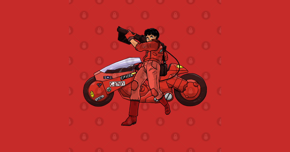 Speed Racing Kaneda - Akira - T-Shirt | TeePublic