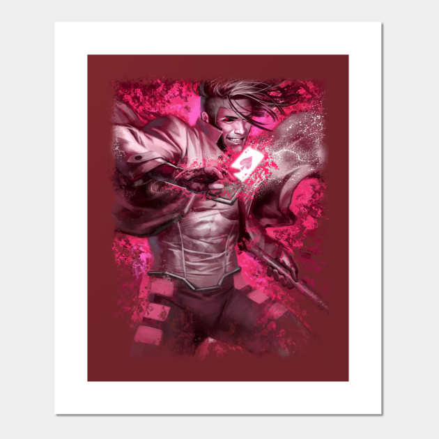 Gambit - X Men - Posters and Art Prints | TeePublic