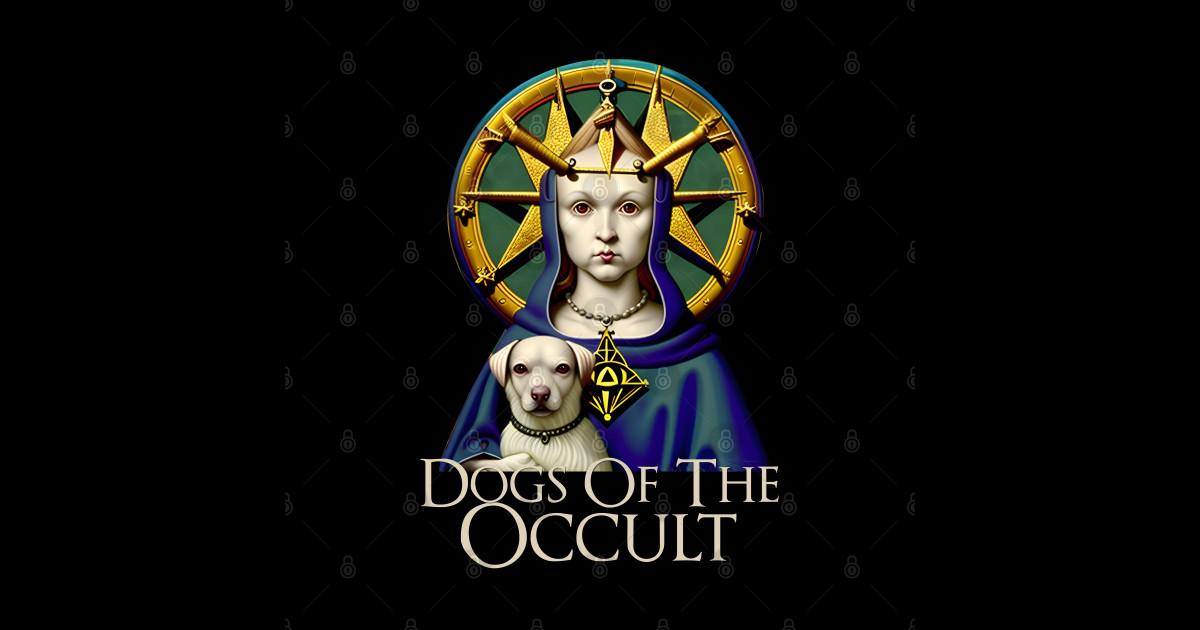 Dogs of the Occult II - Occult - Sticker | TeePublic