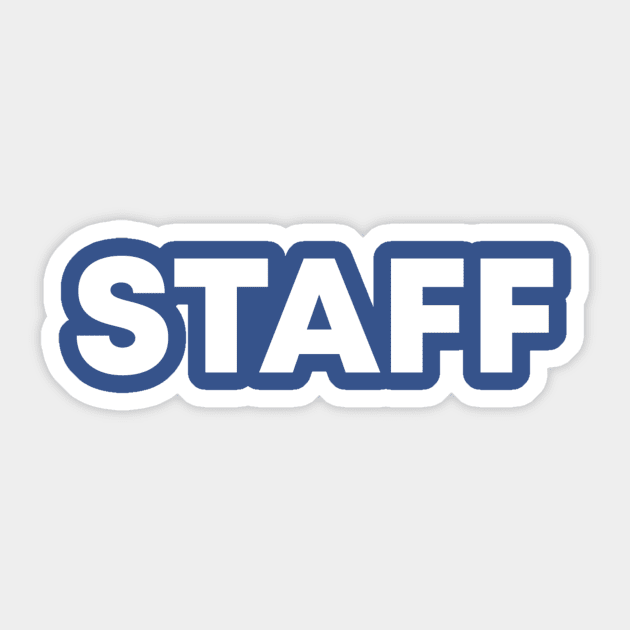 staff sticker