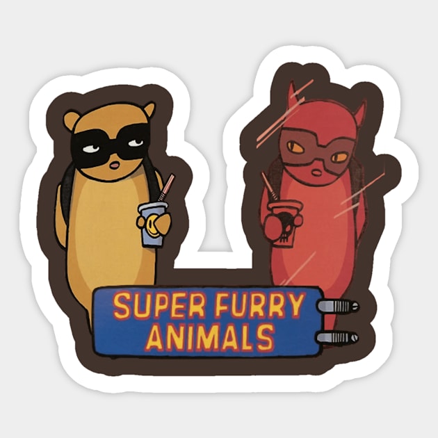 Super Furry Animals Radiator - Super Furry Animals Radiator - Sticker ...