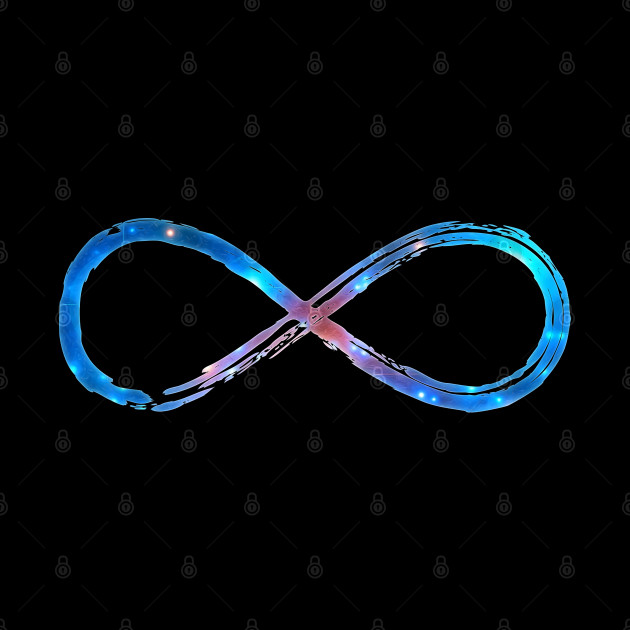 Infinity 8 Symbol Lemniscate Galaxy - Infinity Symbol - Tapestry ...