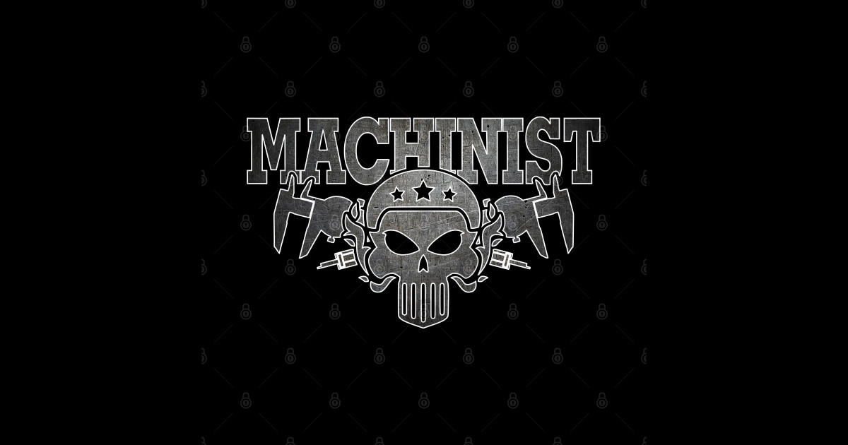Machinist - Machinist - Sticker | TeePublic
