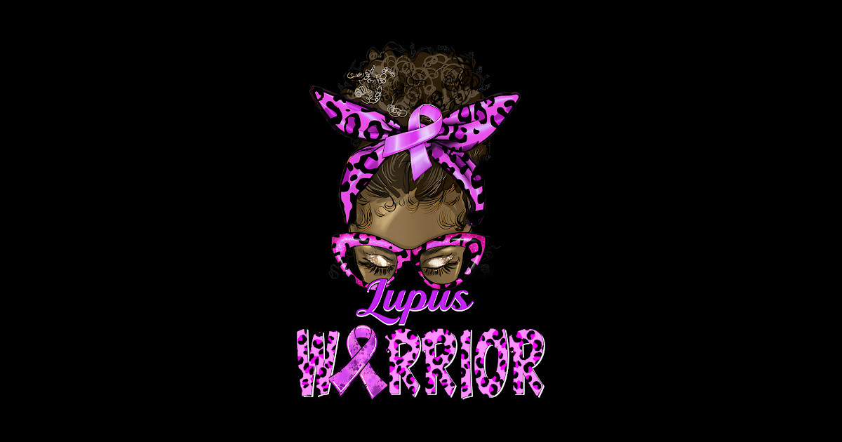 Lupus Warrior Afro Black African Messy Bun Leopard - Lupus Warrior ...