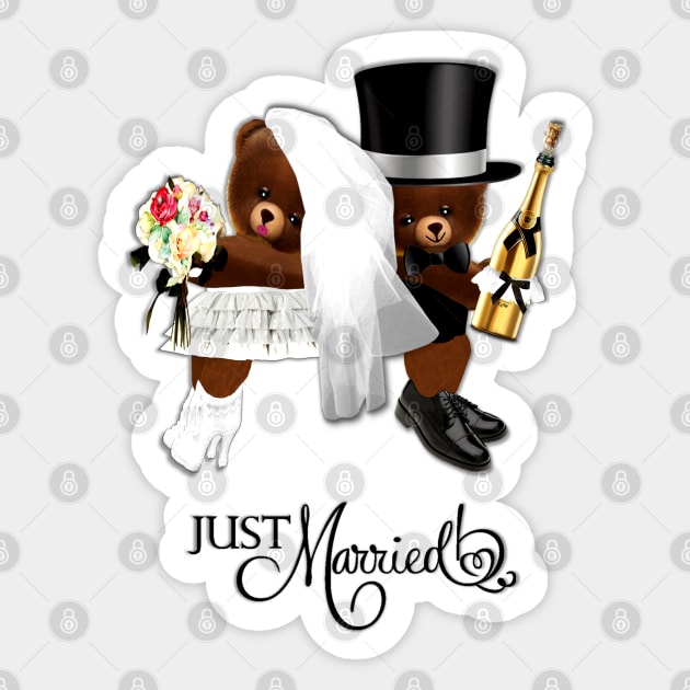 Celebrating Marriage - Wedding Day - Sticker | TeePublic