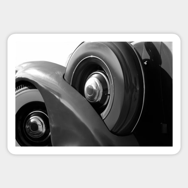 1939 Lincoln wheels - 1939 Lincoln - Sticker | TeePublic