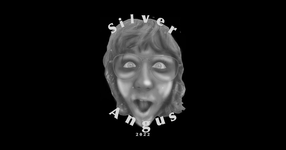 Silver angus - Funny - Sticker | TeePublic