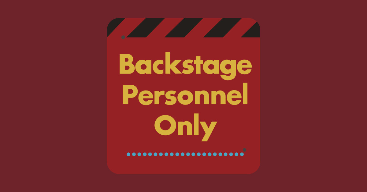 Backlot Tour Backstage Sign - Hollywood Studios - T-Shirt | TeePublic