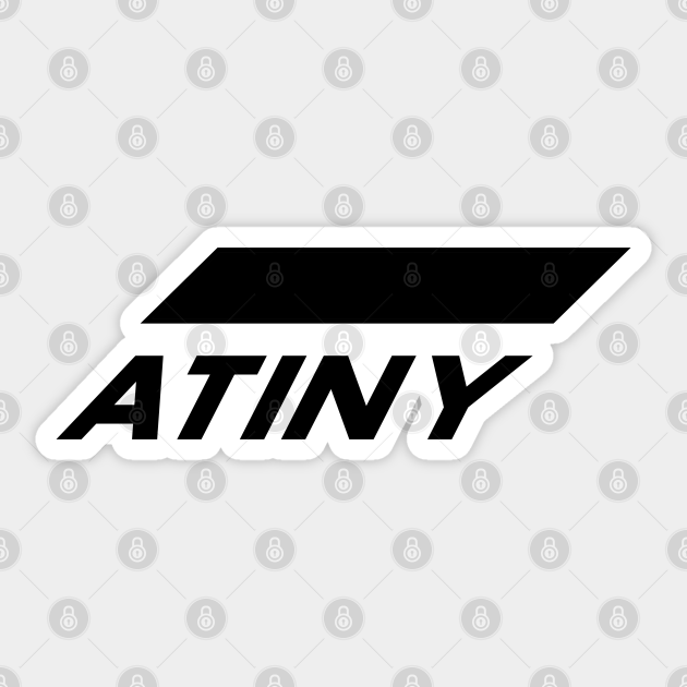 ATEEZ ATINY Logo - Atiny - Sticker | TeePublic